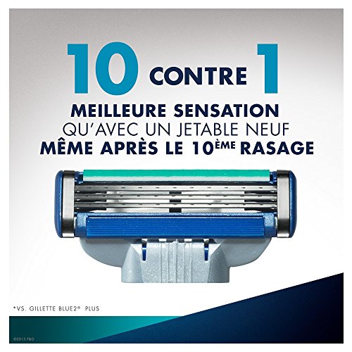 Gillette Mach3 Turbo Razor Blades for Men