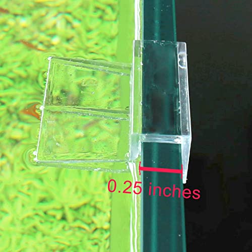 Alfie Pet - Alwina 4-Piece Set Fish Tank Anti-Jumping Net Cover - Color: Clear
