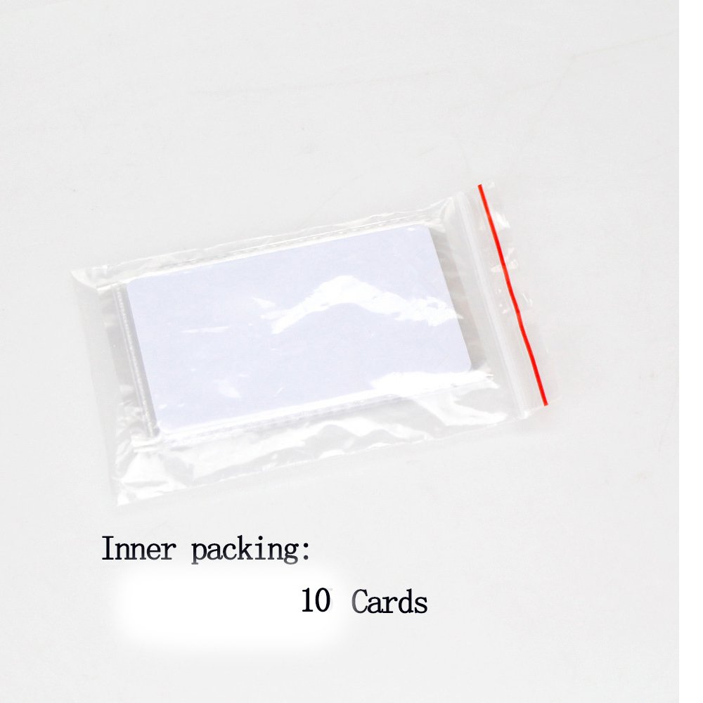 OBO HANDS Pcs of 10 UID IC Card Changeable Smart Card Clone Card for 1K S50 MF1 RFID 13.56MHz Access Control Block 0 Sector Writable