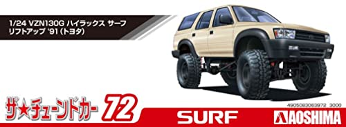 Aoshima VZN130G Hilux Surf Lift up β91 Toyota 1:24 Scale Model Kit