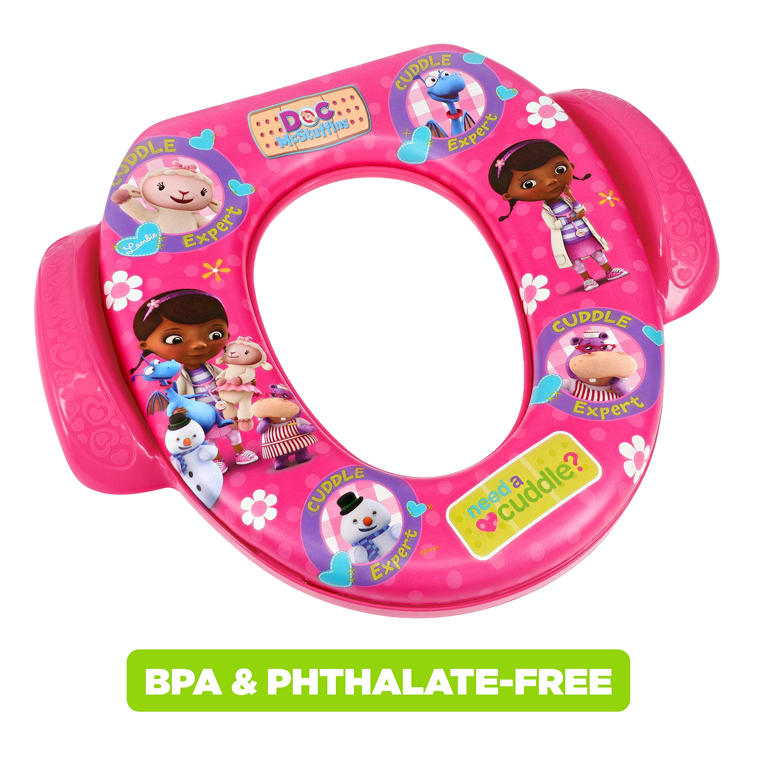 Ginsey Disney Doc McStuffins"Need A Cuddle" Soft Potty Seat, Multicolor