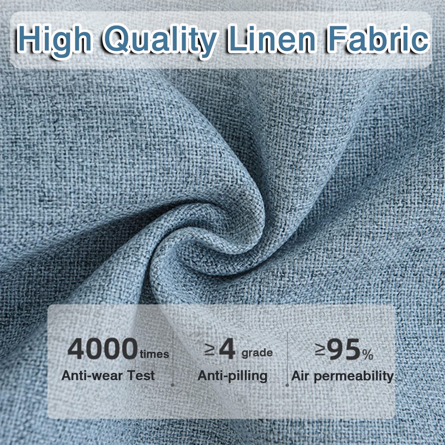 RCDPK Custom Bench Cushion Covers, Replacement Bench Pads Covers, Indoor/Outdoor Furniture Cushion Covers, Removable, with Non-Slip Bottom and Zipper,No Padding, 30 Colors to Choose