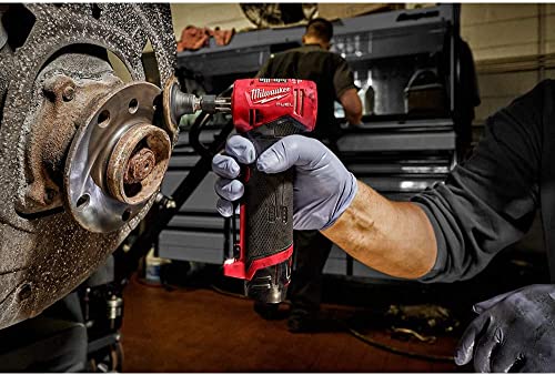 Milwaukee M12 FUEL 12V Lithium-Ion Brushless Cordless 1/4 in. Right Angle Die Grinder (Tool-Only) + Accessory