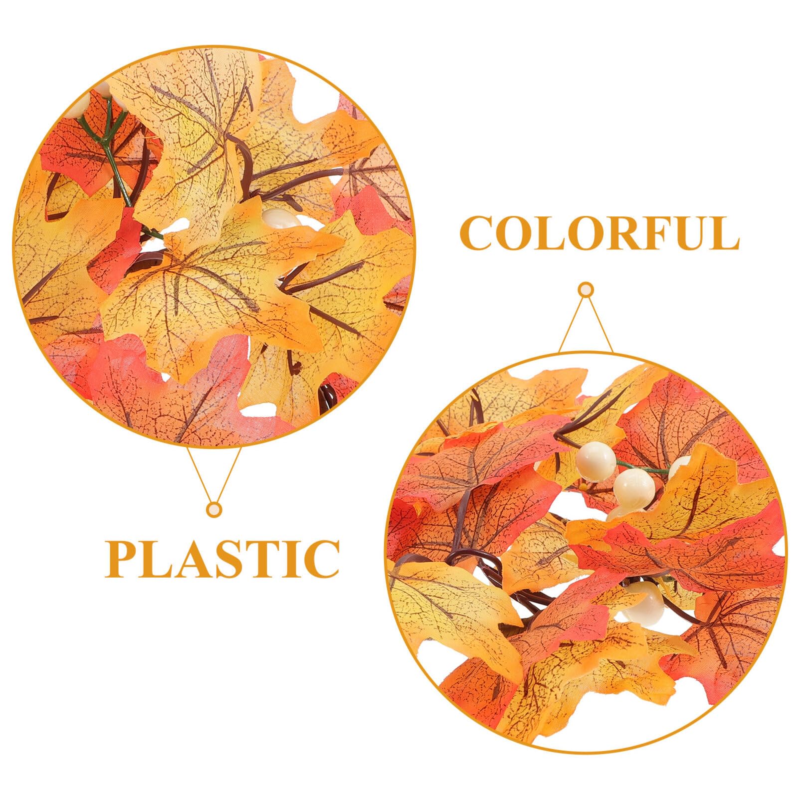 Thanksgiving Candle Wreath Fall Candle Rings Maple Leaf Candle Ring Sunflower Candle Ring Fall Harvest Thanksgiving Day Candle Wreath Autumn Candle Rings