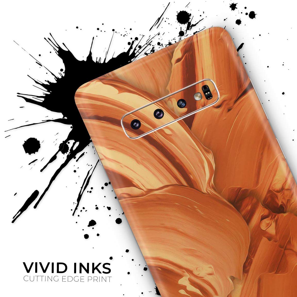 DesignSkinz Blurred Abstract Flow V46 Protective Vinyl Decal Wrap Skin Cover Compatible with The Samsung Galaxy S20 (Screen Trim & Back Glass Skin)