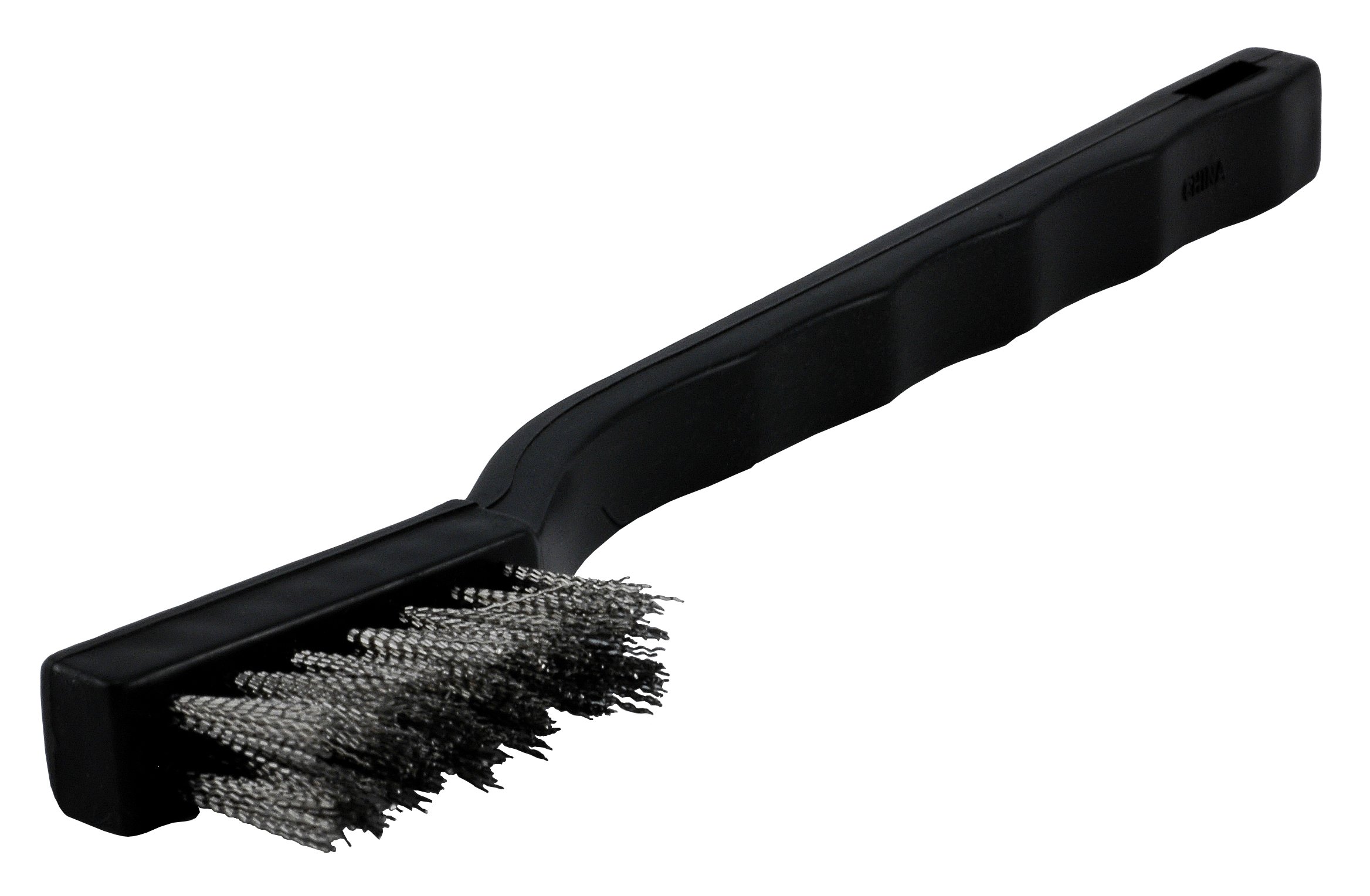 Hot Max 26209 7-1/4-Inch Toothbrush Style Wire Brush, Stainless Steel, Plastic Handle