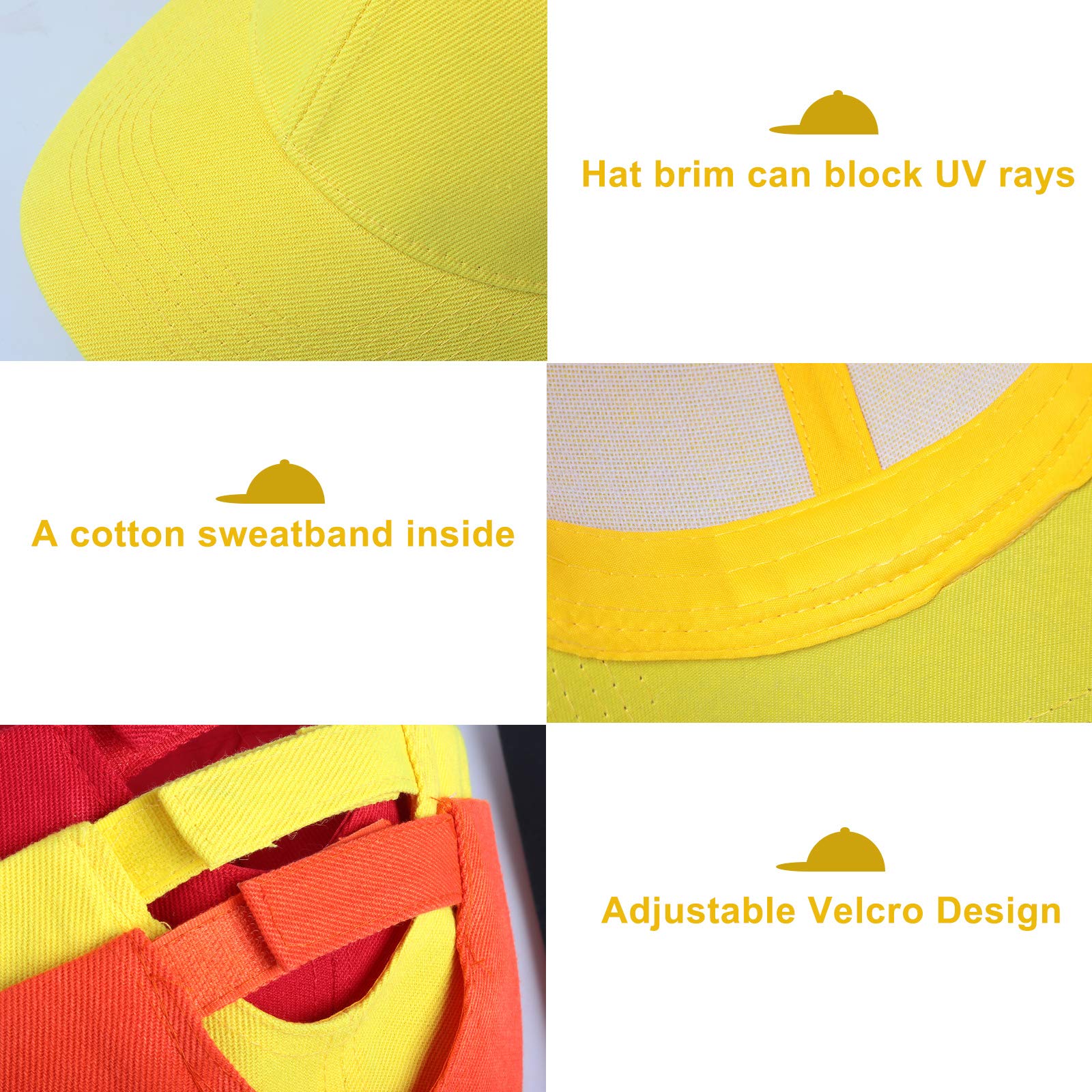 6 Pieces Unisex Baseball Cap Classic Baseball Cap Adjustable Baseball Hat for Running Workouts Outdoor Activities (Classic Colors)