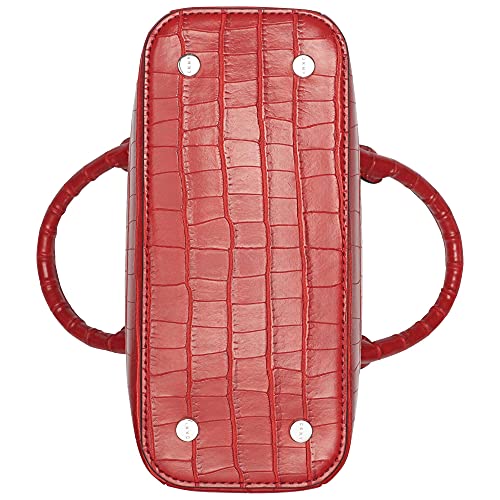 DKNY womens Dkny Paige Sm Satchel, Bright Red, One Size US