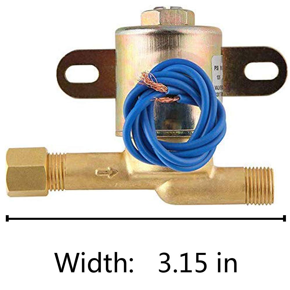 4040 Solenoid Valve, Compatible with Aprilaire Humidifier Solenoid Valve 400, 500, 600, 700, Replaces B2015-S85 B2017-S85, | 24 Volts | 2.3 Watts | 60 HZ