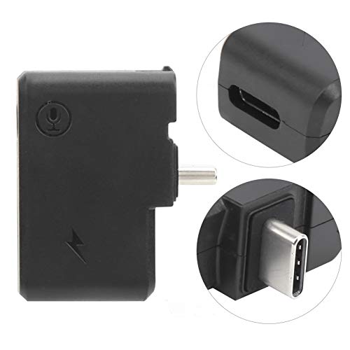 Action Camera Charging 3.5MM Audio Adapter External Stereo Sound Adapter Microphone Adapter