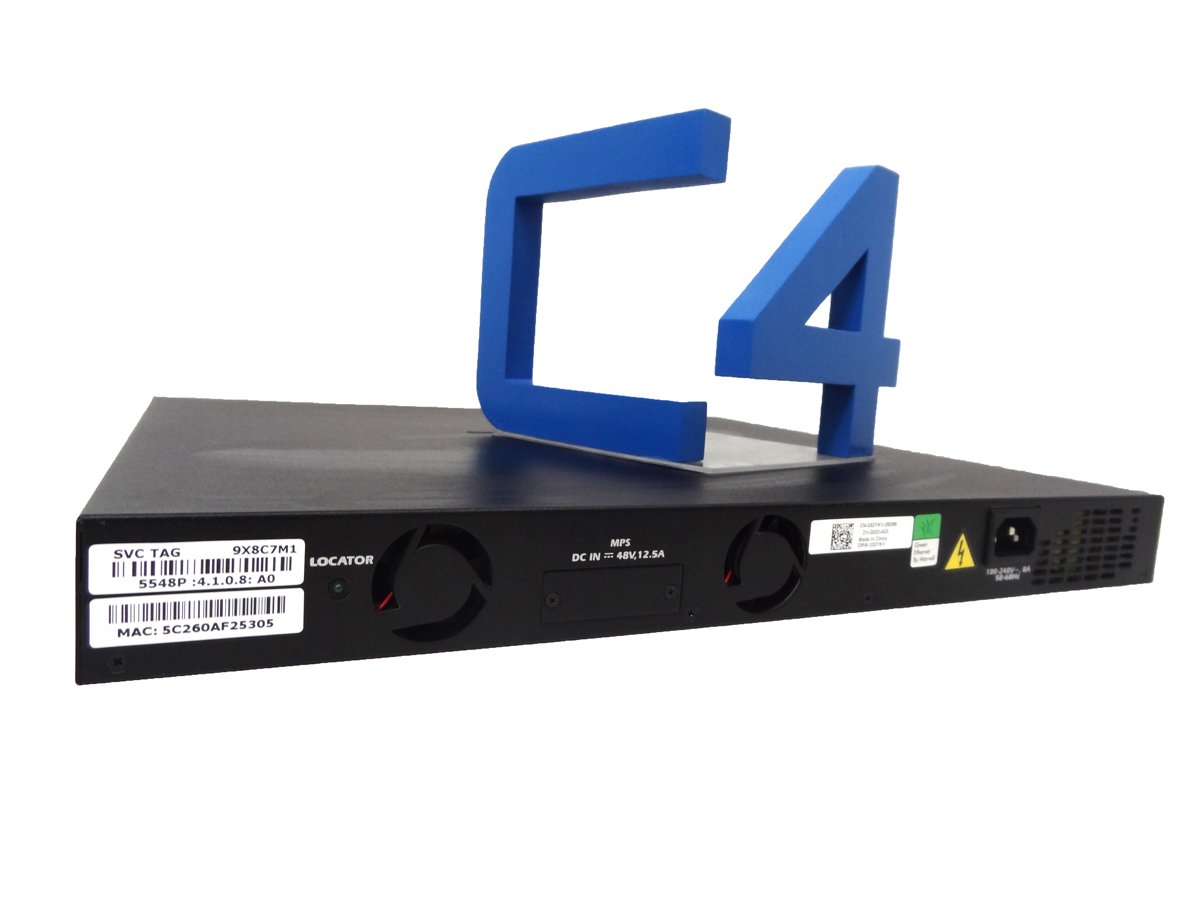 Dell PowerConnect 5548P Switch - 48 Ports - Manageable - 48 x POE - Stack Port - 2 x Expansion Slots - 10/100/1000Base-T - PoE Ports - Rack-mountable