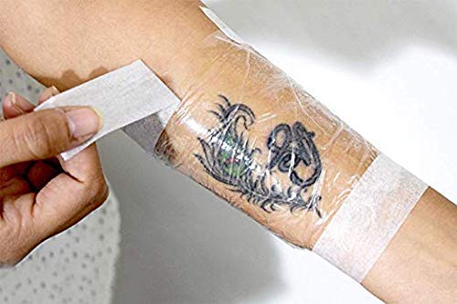 Tattoo Aftercare Waterproof Bandage 6 in x 1 yd Transparent Film Dressing Second Skin Healing Protective Clear Adhesive Tattoo Supplies Roll