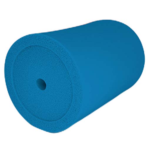 Blank Thick Foam Old School Can Cooler (2 Pack, Neon Blue)