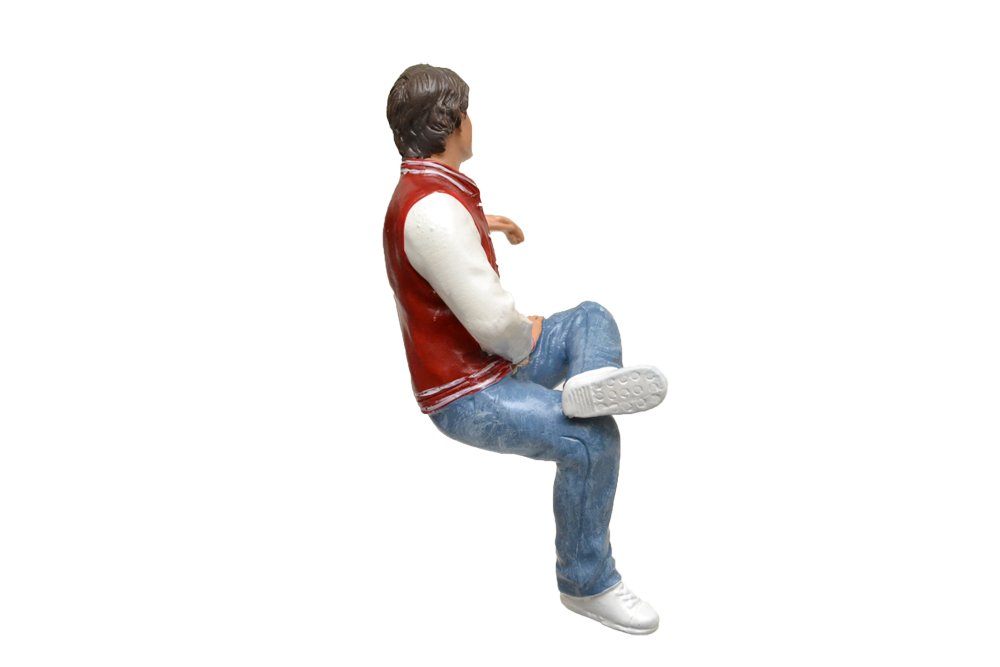 Adam Sitting Figurine for 1/24 Scale Models by American Diorama 23925