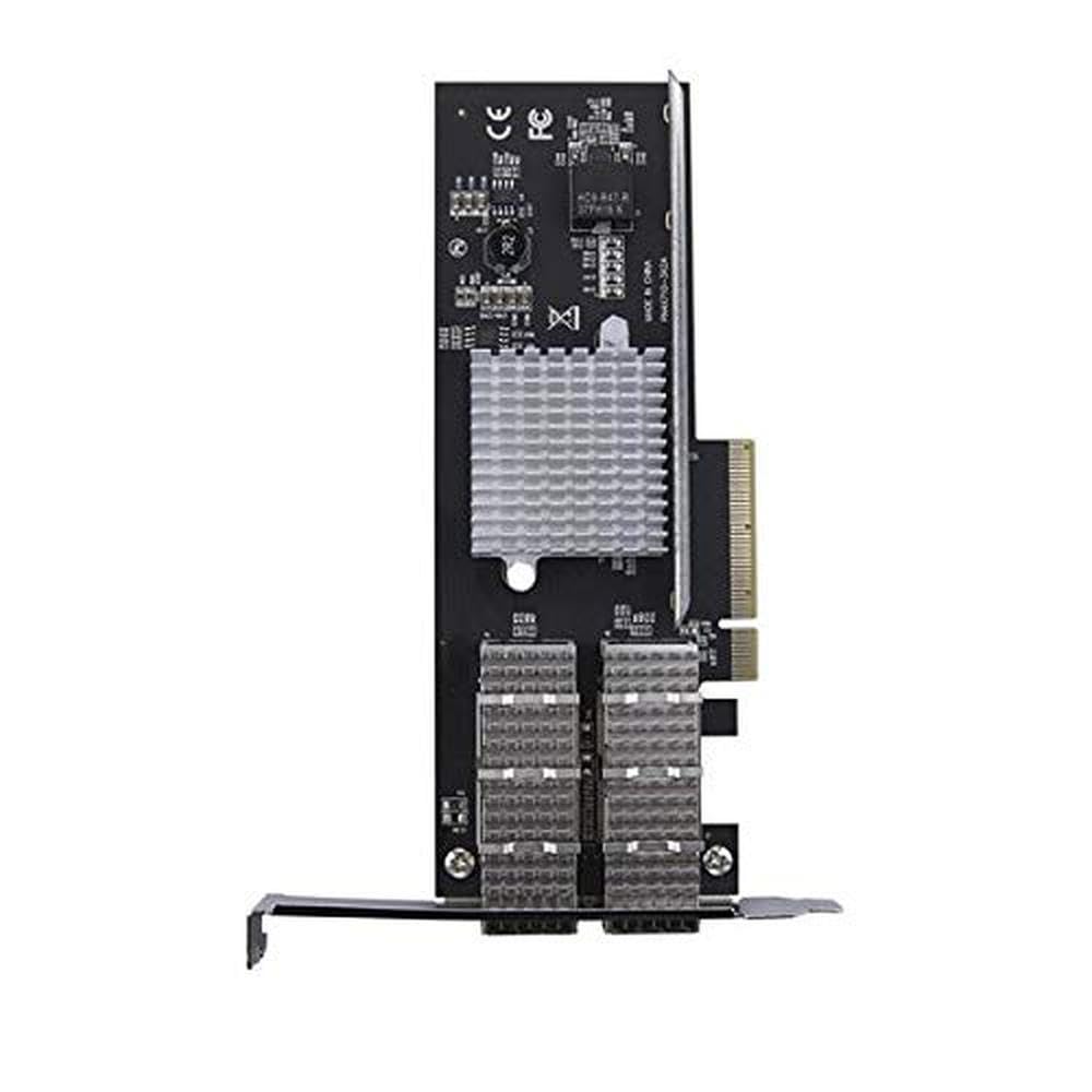 StarTech.com Dual Port 40G QSFP+ Network Card - Intel XL710 Open QSFP+ Converged Adapter - PCIe 40 Gigabit Ethernet Server NIC - 40GbE Fiber Optic LAN Card - Dell PowerEdge HPE ProLiant (PEX40GQSFDPI)