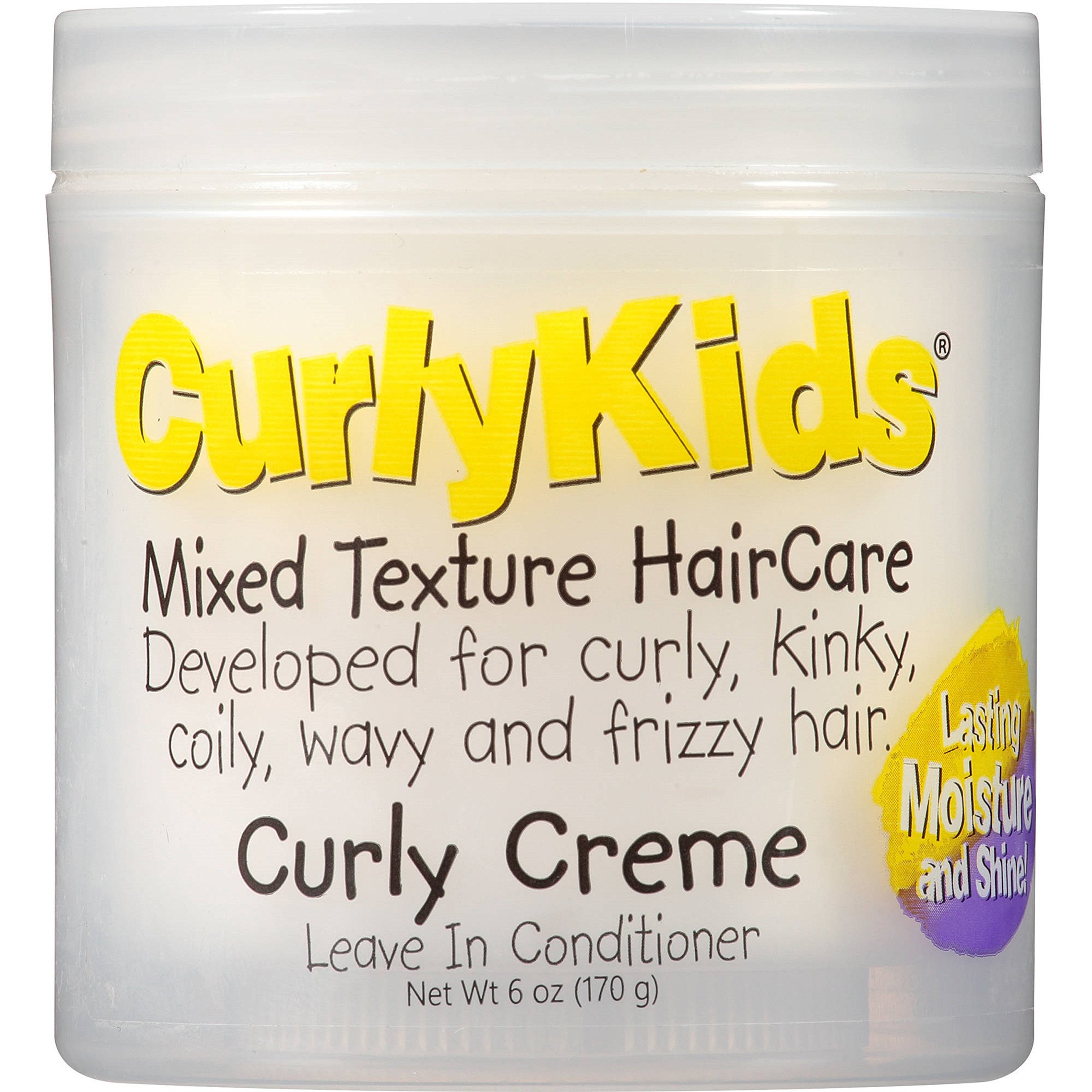 CurlyKids Mixed HairCare Curly Creme Conditioner 6oz