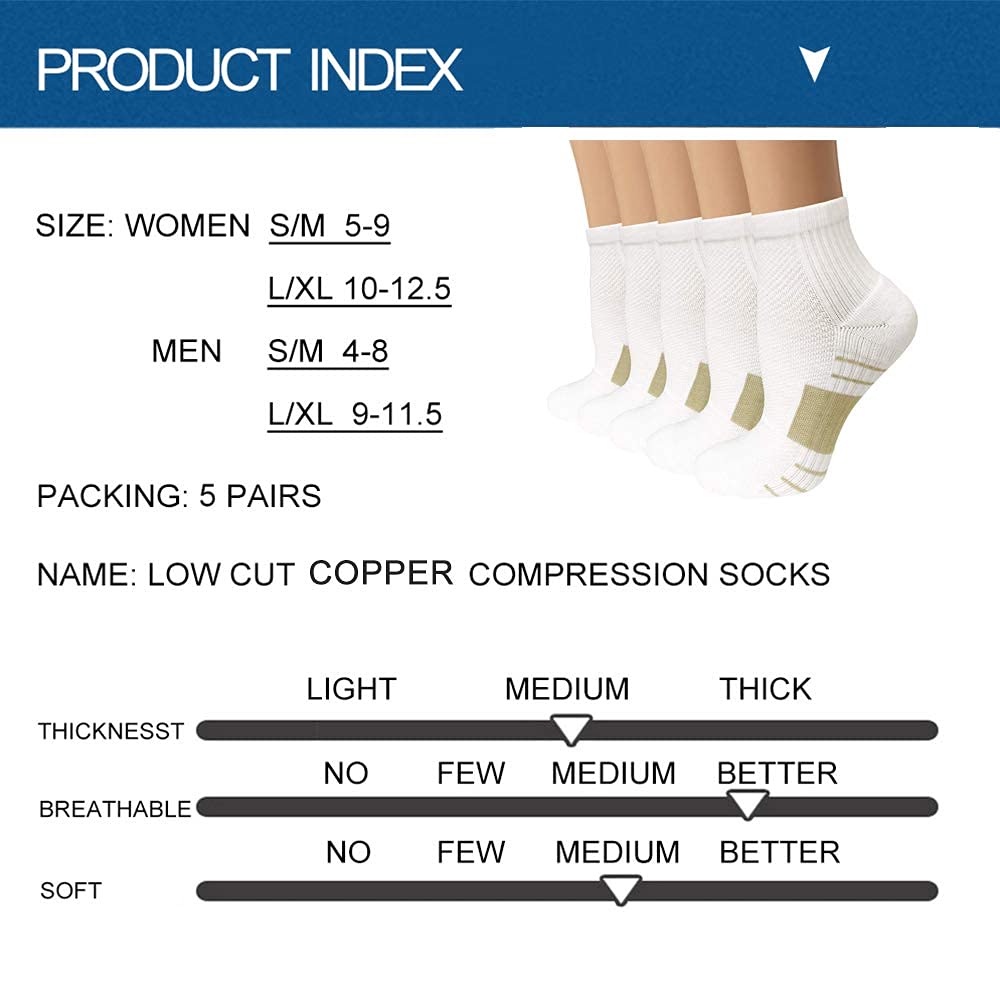 ACTINPUT Compression Socks Plantar Fasciitis for Women Men - 8-15 mmHg Best for Athletic,Support,Flight Travel,Nurses,Hiking