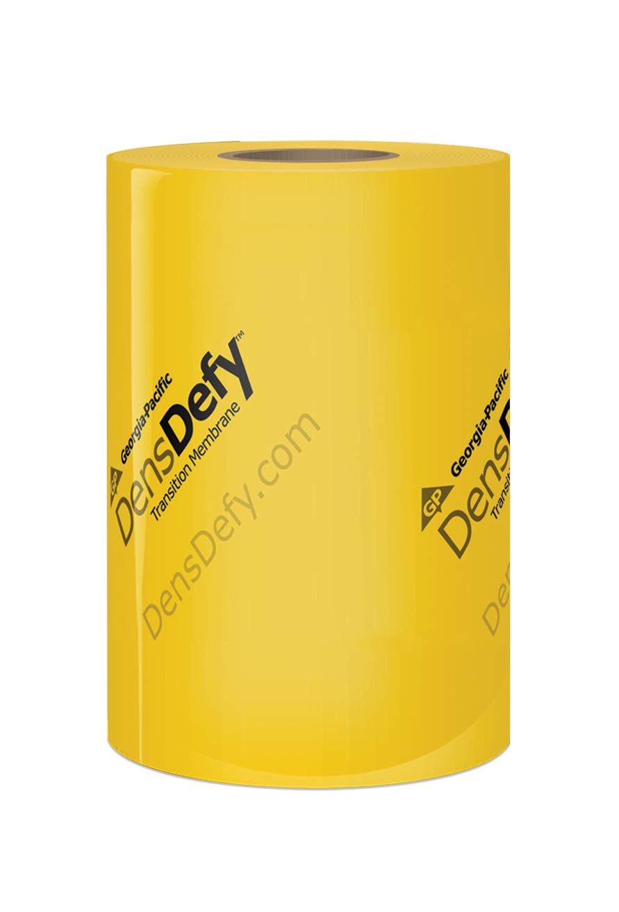 DensDefy Transition Membrane Flashing Tape | 12 inches x 75 feet | Self-Adhesive Flashing for Doors-Windows Rough Openings