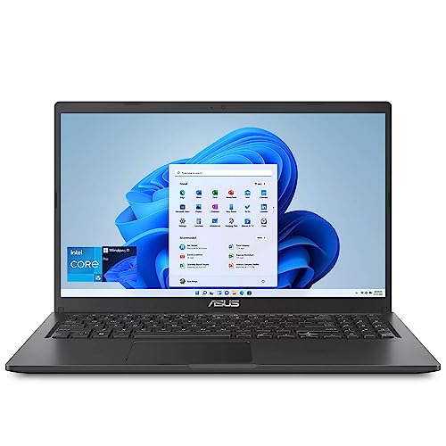 ASUS VivoBook Light and Thin Laptop, 15.6" FHD Display, 11th Gen Intel 4-Core i5-1135G7 Up to 4.20 GHz, 8GB RAM, 256GB PCIe SSD + 1TB HDD, Camera, WiFi, Type-C, HDMI, Win 11 Pro, Indie Black