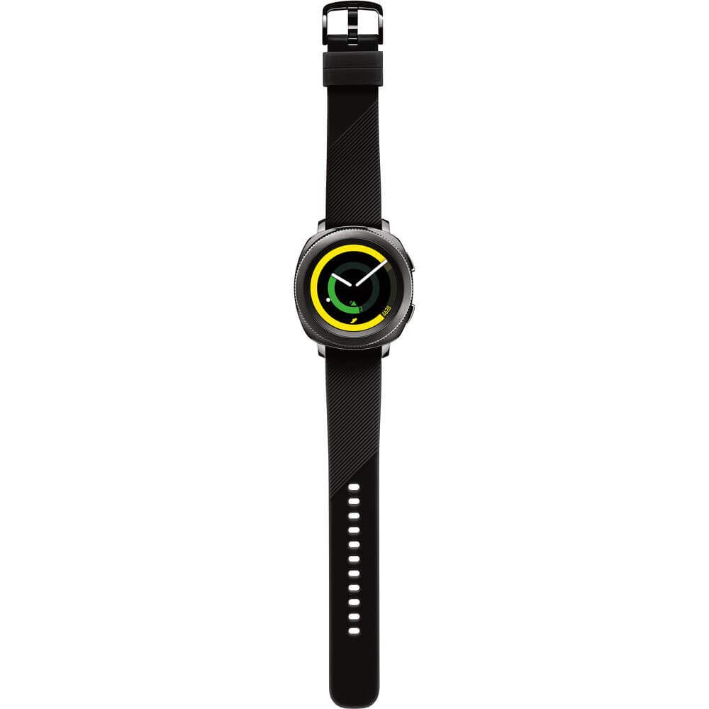 SAMSUNG Gear Sport Smartwatch (Bluetooth), Black, SM-R600NZKAXAR – US Version with Warranty