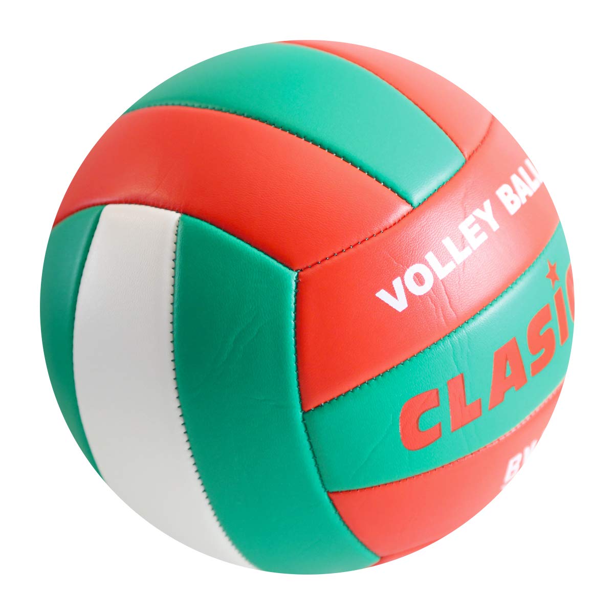 Actvivid Clasico Outdoor Beach Volleyball Gifts for Childs,Come with Pump and Needle (Red)