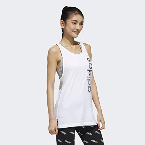 adidas Women's Boxed Camo Tank White/Black Medium