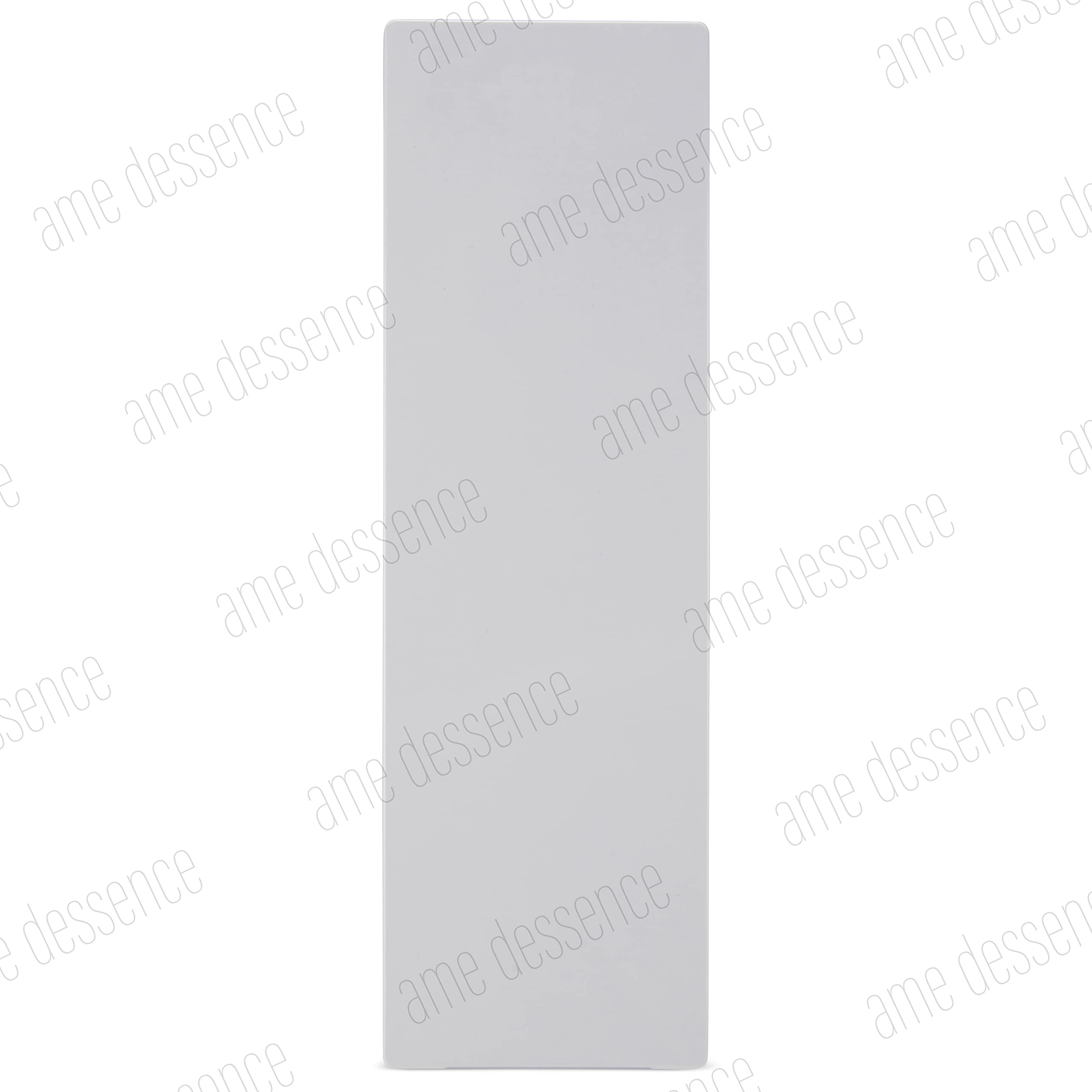 AME D'ESSENCE 20 3/4" x 6 1/4" White Shadow Faux Marble Melamine Serving Board for Meat, Cheese, Vegetables, Bread, and Charcuterie - Decorative Serving Board for Kitchen and Dining Room