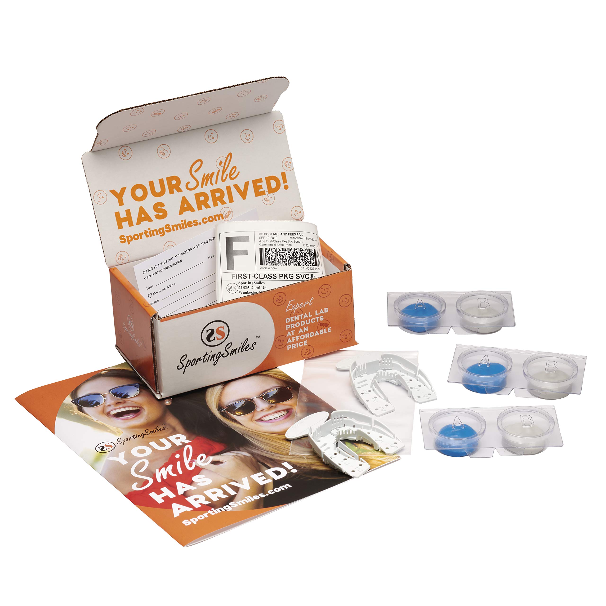 Custom Teeth Whitening Trays (Upper+Lower Set)