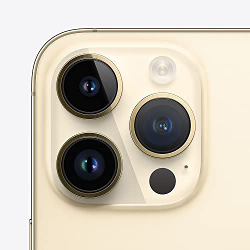 Apple iPhone 14 Pro, 256GB, Gold - Unlocked (Renewed)