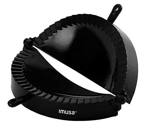 IMUSA USA IMU-71006W Jumbo Empanada Maker, Black (pack of 3)