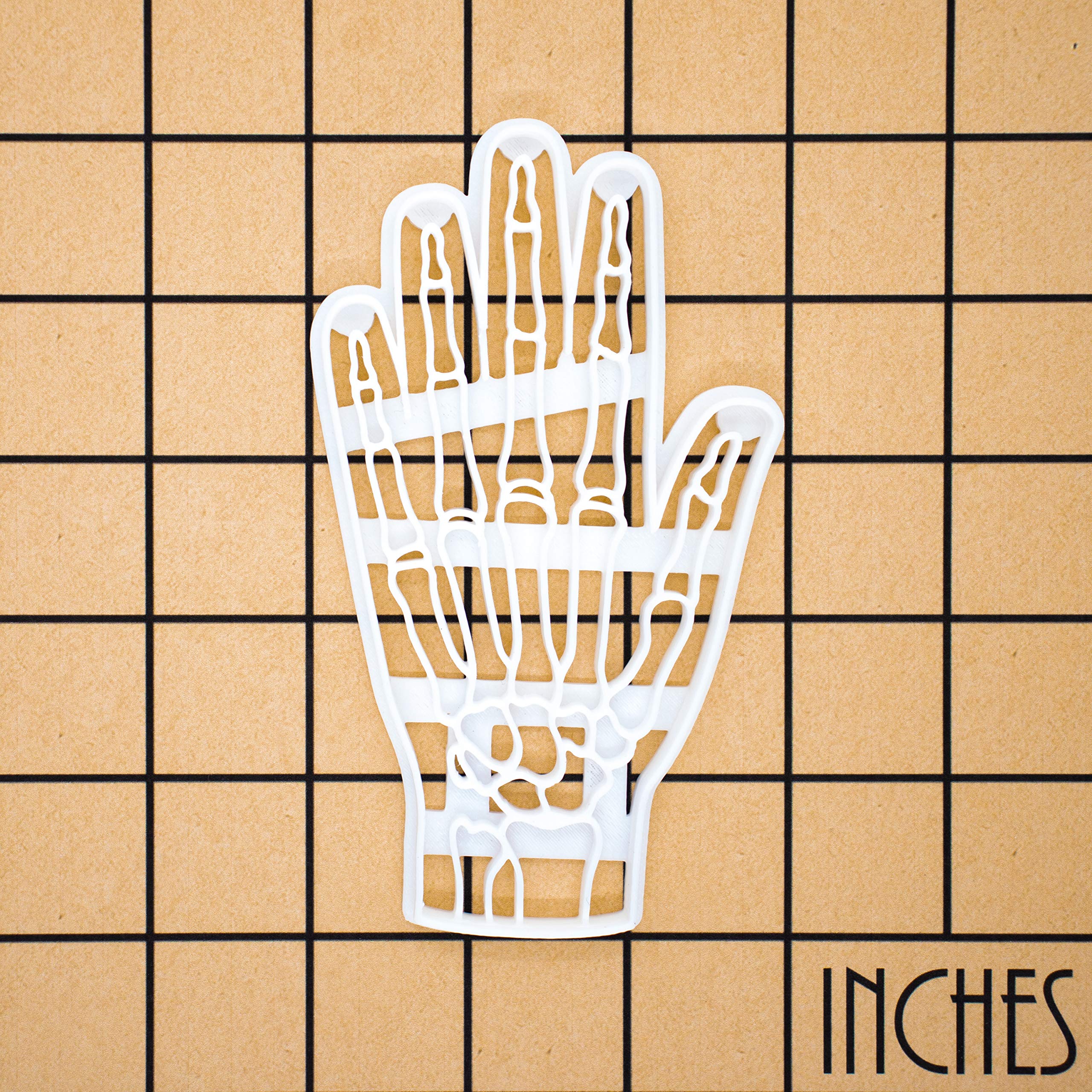 Anatomical Human Hand Bone X-Ray cookie cutter, 1 piece - Bakerlogy