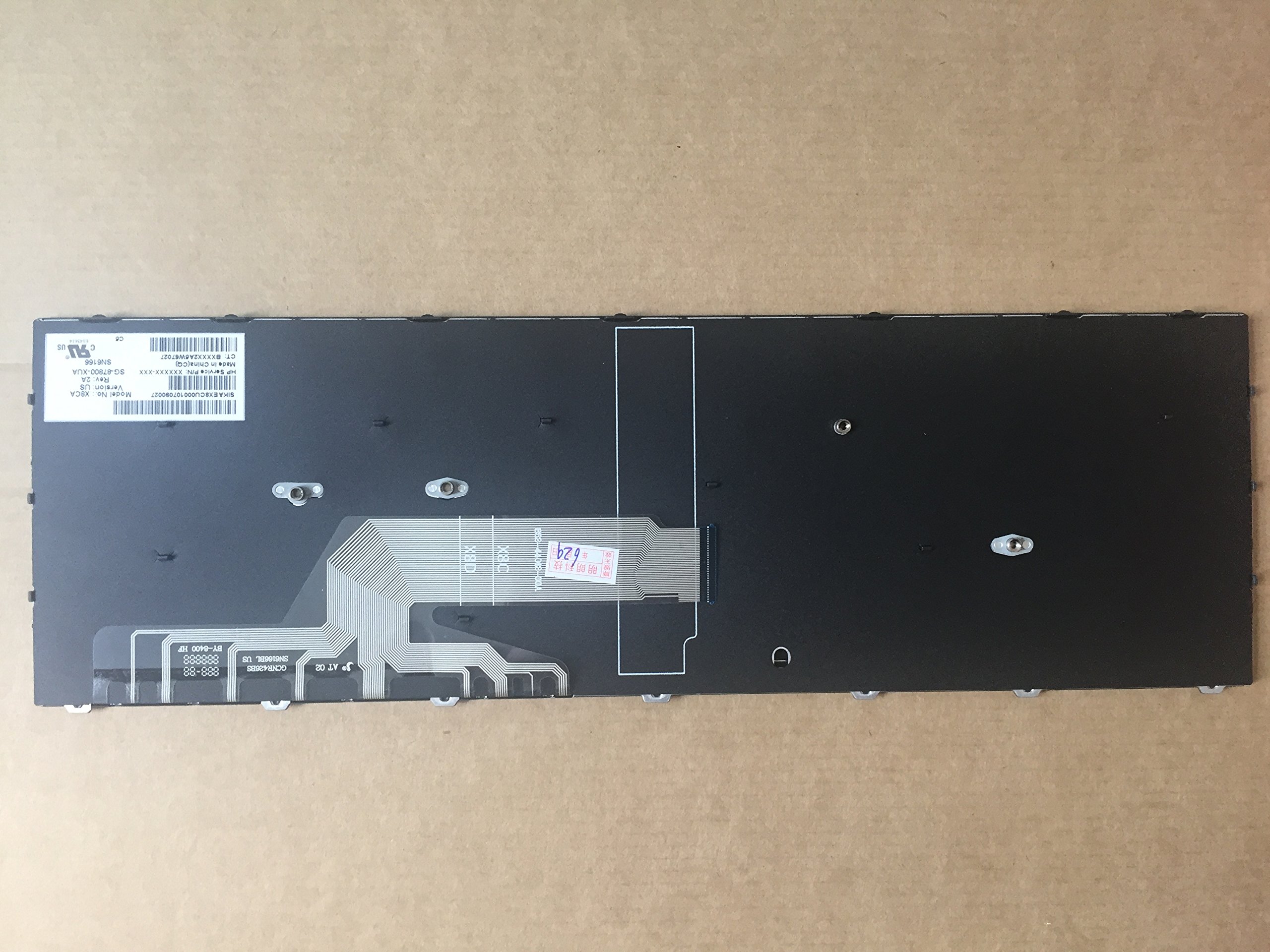 Original New for HP Probook 450 G5 455 G5 470 G5 Keyboard Without Backlit Frame US L01027-001 L01028-001