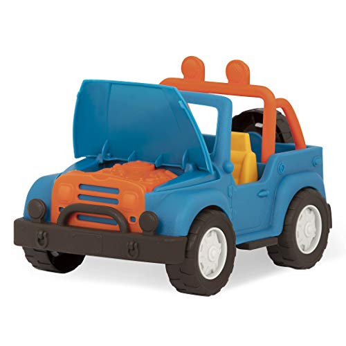 Battat Wonder Wheels 4 X 4 β Blue Off-Road Toy Truck with Spare Tire & Detailed Engine for Toddlers Age 1 & Up β 100% Recyclable