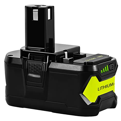 CaliHutt 【Upgrade】 18V 6.0Ah Replacement Battery for Ryobi ONE+ Plus 18V Battery High Capacity 18V Lithium-Ion Battery P102 P104 P105 P106 P108 P107 P109 for Cordless Power Tools…