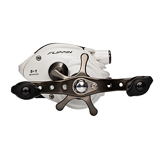 Ardent Arrow Flippin Baitcast Reel/Right Handed / 7.0:1 High Speed Gear Ratio / 5+1 Ball Bearings/High Strength Graphite Frame / 12lb 150 Yard line Capacity