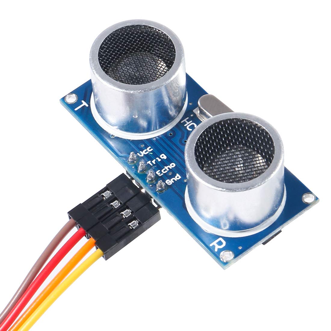 5pcs Ultrasonic Module HC-SR04 MELIFE Distance Sensor with 3pcs Mounting Bracket 2 Wire Set for Mega R3 MEGA Mega2560 Duemilanove Nano Robot XBee ZigBee