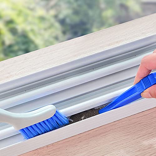 Audoloku 3PCS Crevice Brush Gap Deep Cleaning Brush Small Detail Kitchen Scrub Brush Window Groove Sliding Door Track Home Cleaning Brush