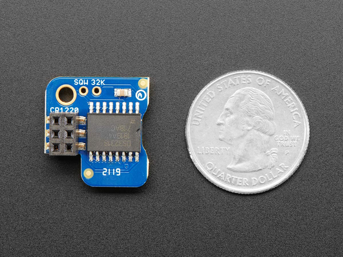 Adafruit 4282 PiRTC - Precise DS3231 Real Time Clock for Raspberry Pi