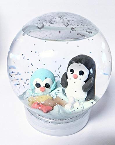 Creative Hobbies 4 Inch (100mm) DIY Snow Globe Water Globe - Clear Plastic with Screw Off Cap | Perfect for DIY Crafts and Customization