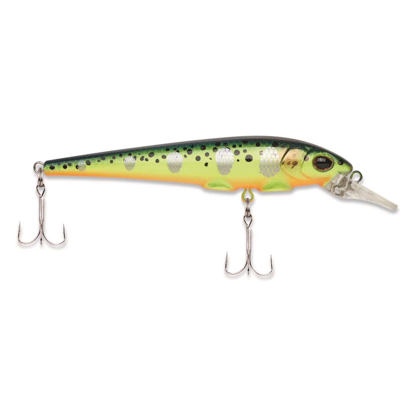 Berkley Hit Stick Fishing Lure, Firetiger, 1/4 oz, 3 1/2in | 9cm Crankbaits, Largest Rolling Action of Any Berkley Hard Bait, Equipped with Sharp Fusion19 Hook