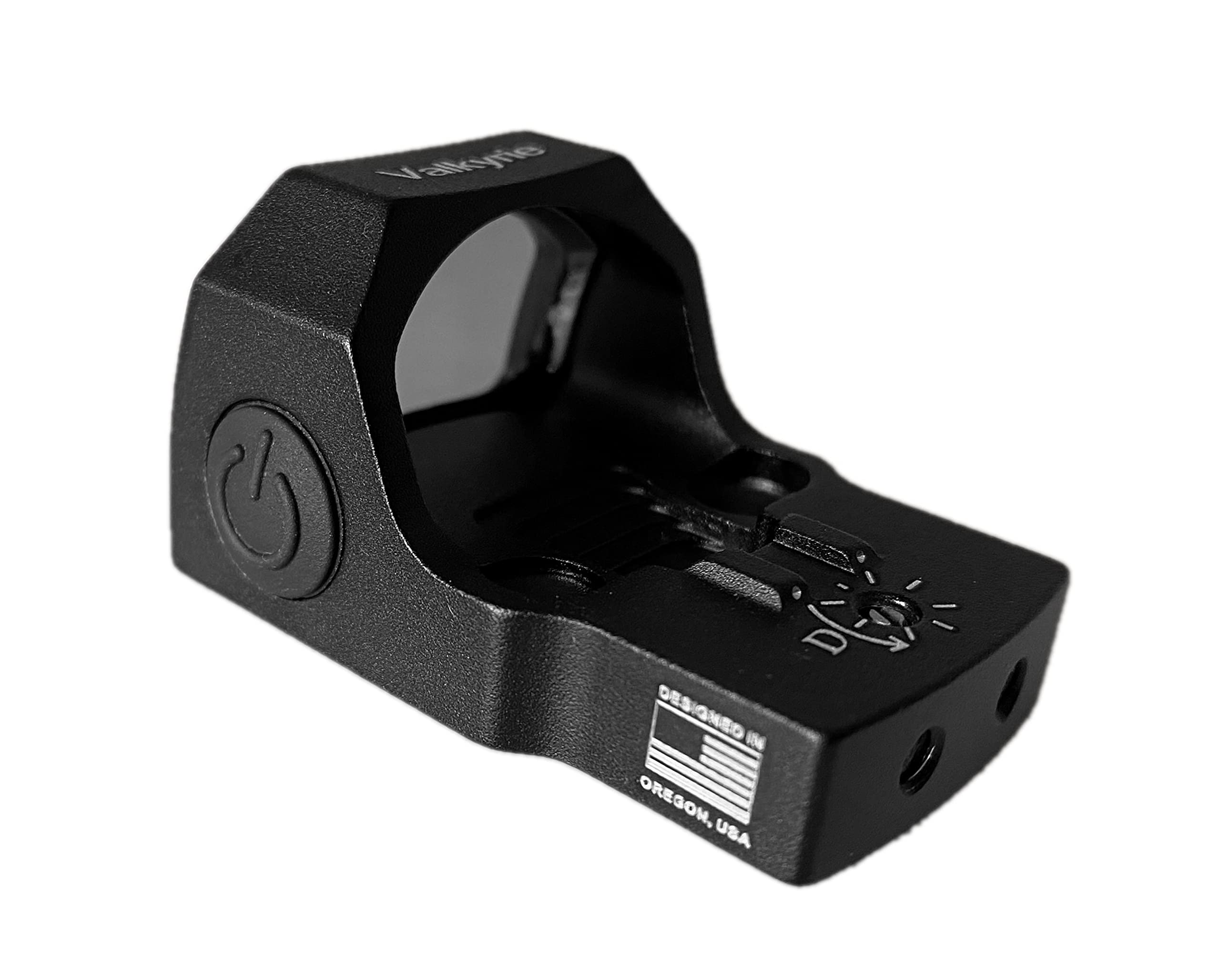 Ade Advanced Optics Valkyrie 4MOA Green Dot Sight for RMR Footprint/Mounting Plate/Slide/Plate Optics Ready Pistol - 4 MOA