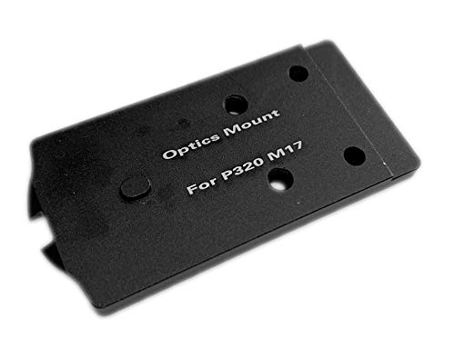 Ade Advanced Optics Zantitium RD3-015 Red Dot Reflex Sight + Optic Mounting Plate for Sig Sauer P320 M17, M18 Pistol