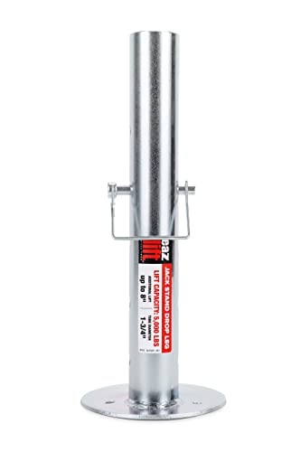 Camco Eaz-Lift Side Wind Jack Drop Leg | Provides an Extra 1-1/2 to 9-1/2-inches of Height to Your RV Jack | 2,000 lbs Lift Capacity (50008)