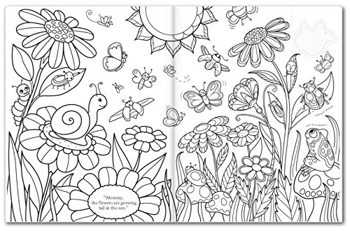 Personalized Coloring & Activity Book for Kids with Sticker Sheet - I See Me! (Garden)