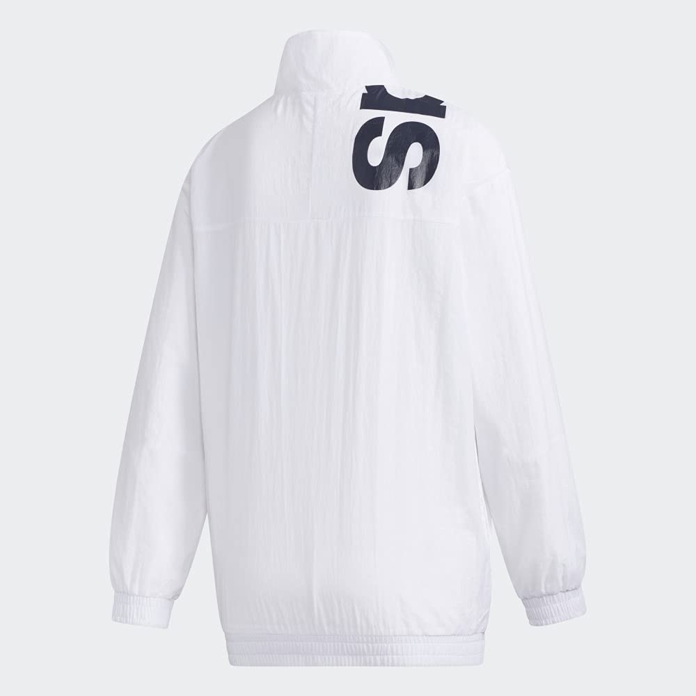 adidas womens New Authentic Track Top White XX-Large