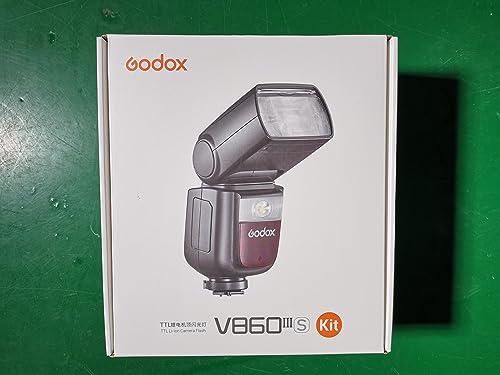 Godox V860III V860III-S TTL Flash for Sony, 2.4G 1/8000S HSS Flash Speedlite, 7.2V/2600mAh Li-ion Battery, 10 Levels LED Modeling Light, Speedlight Compatible for Sony Camera