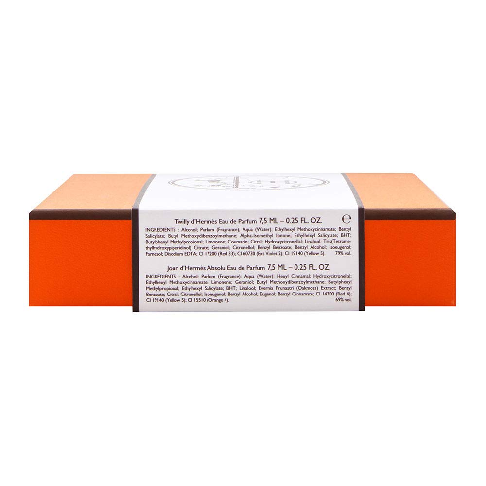 HERMES Deluxe Miniature Fragrance Set (8621261), 0.25 Ounce (Pack of 4)