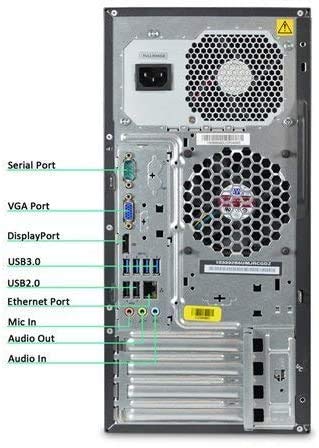 Lenovo ThinkCentre M82 Tower Desktop PC, Intel Quad Core i5-3470 up to 3.6GHz, 8G DDR3, 256G SSD, DVD, WiFi, BT 4.0, Windows 10 64 Bit-Multi-Language Supports English/Spanish/French(Renewed)