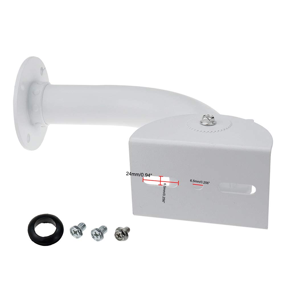Dahszhi Surveillance Camera Bracket Wall Mounting for Universal Indoor Outdoor CCTV Housing Mount