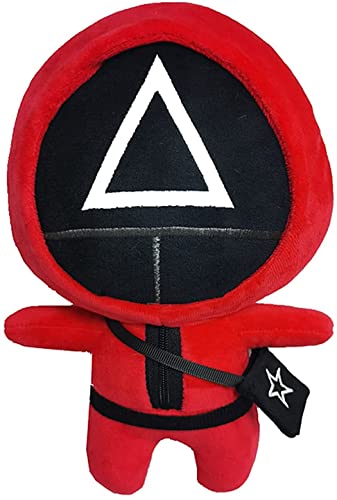 DENTIFINE 9.5 Inch Squid Plush Doll 2021 Video Game Masked Man Doll Collection Gift Accessories, colección de figuras de Hombre enmascarado, adornos de Regalo